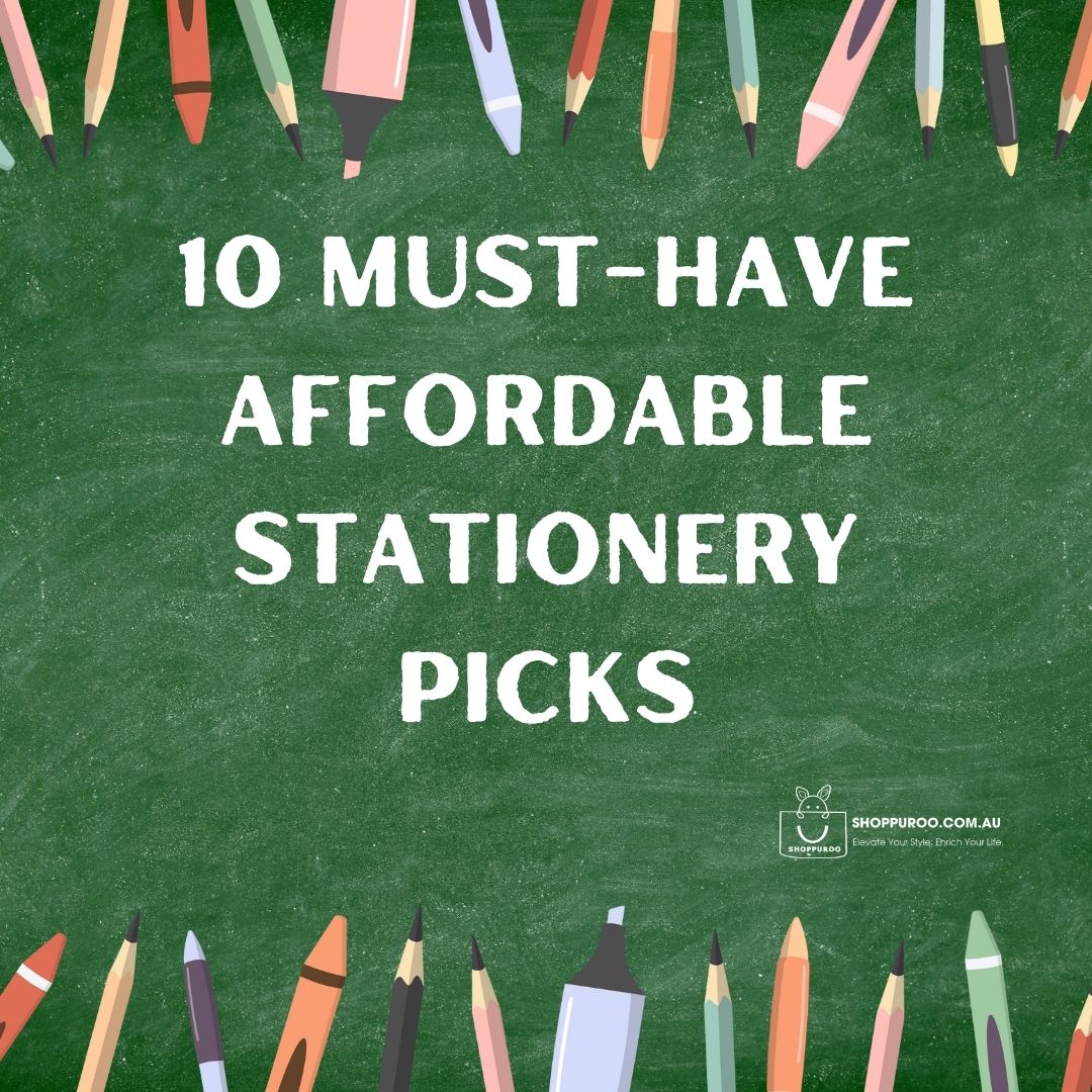 10 Must-Have Affordable Stationery Picks – SHOPPUROO™