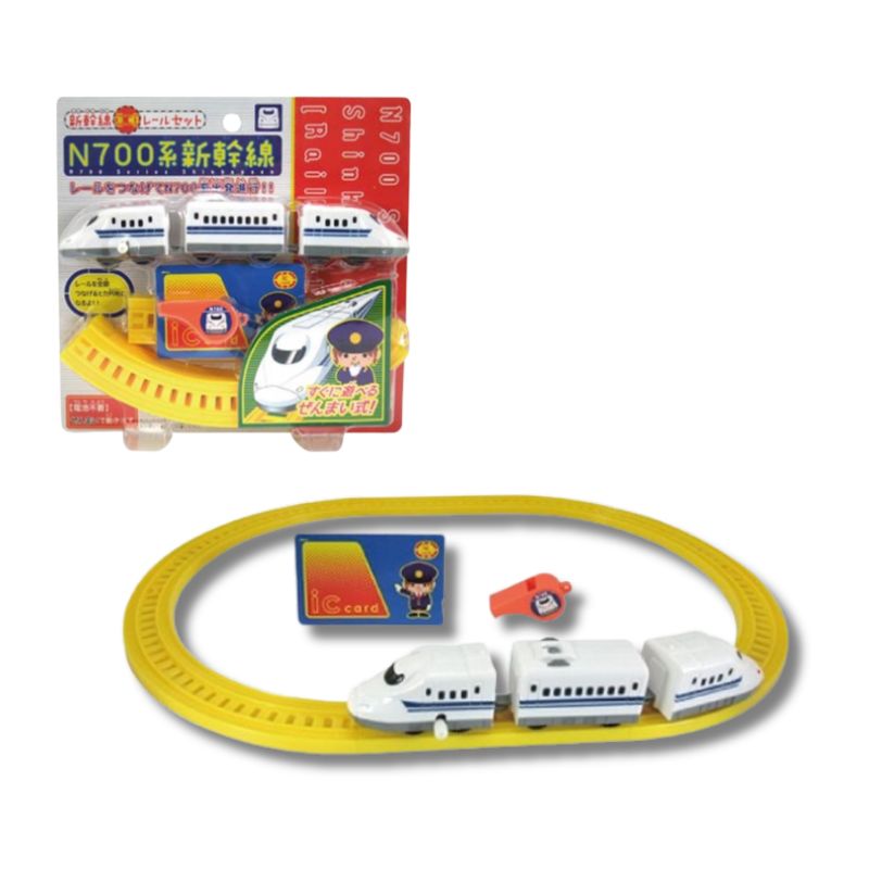 N700 Shinkansen Wind-Up Train Set – No Batteries Needed – SHOPPUROO™