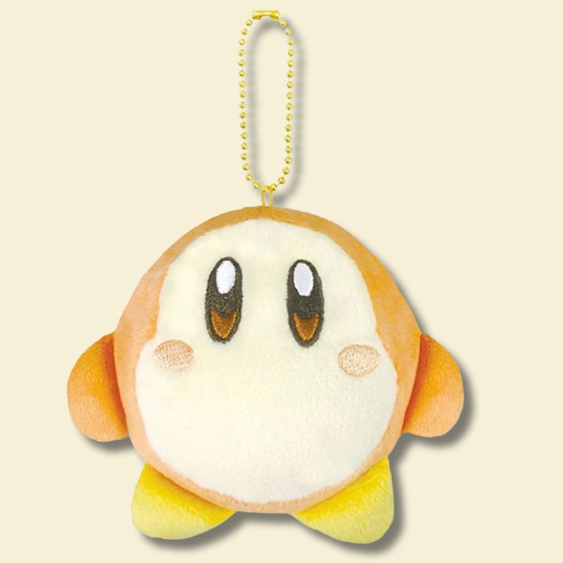 Kirby 2 in 1 Plushy Badges and Key Chain - Waddle Dee – SHOPPUROO™